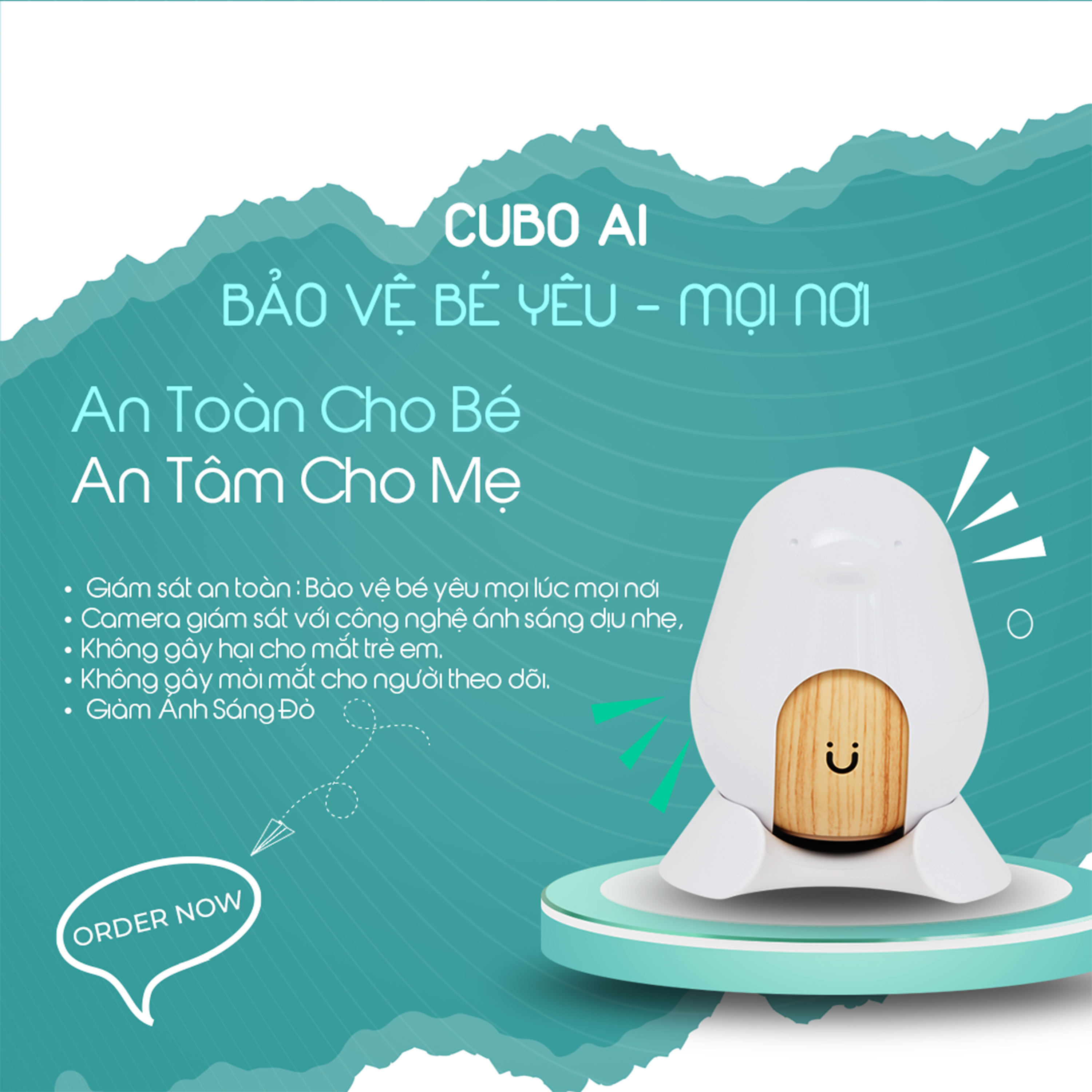 Camera trông trẻ tốt nhất - Cubo AI: Giải pháp giám sát an toàn cho bé